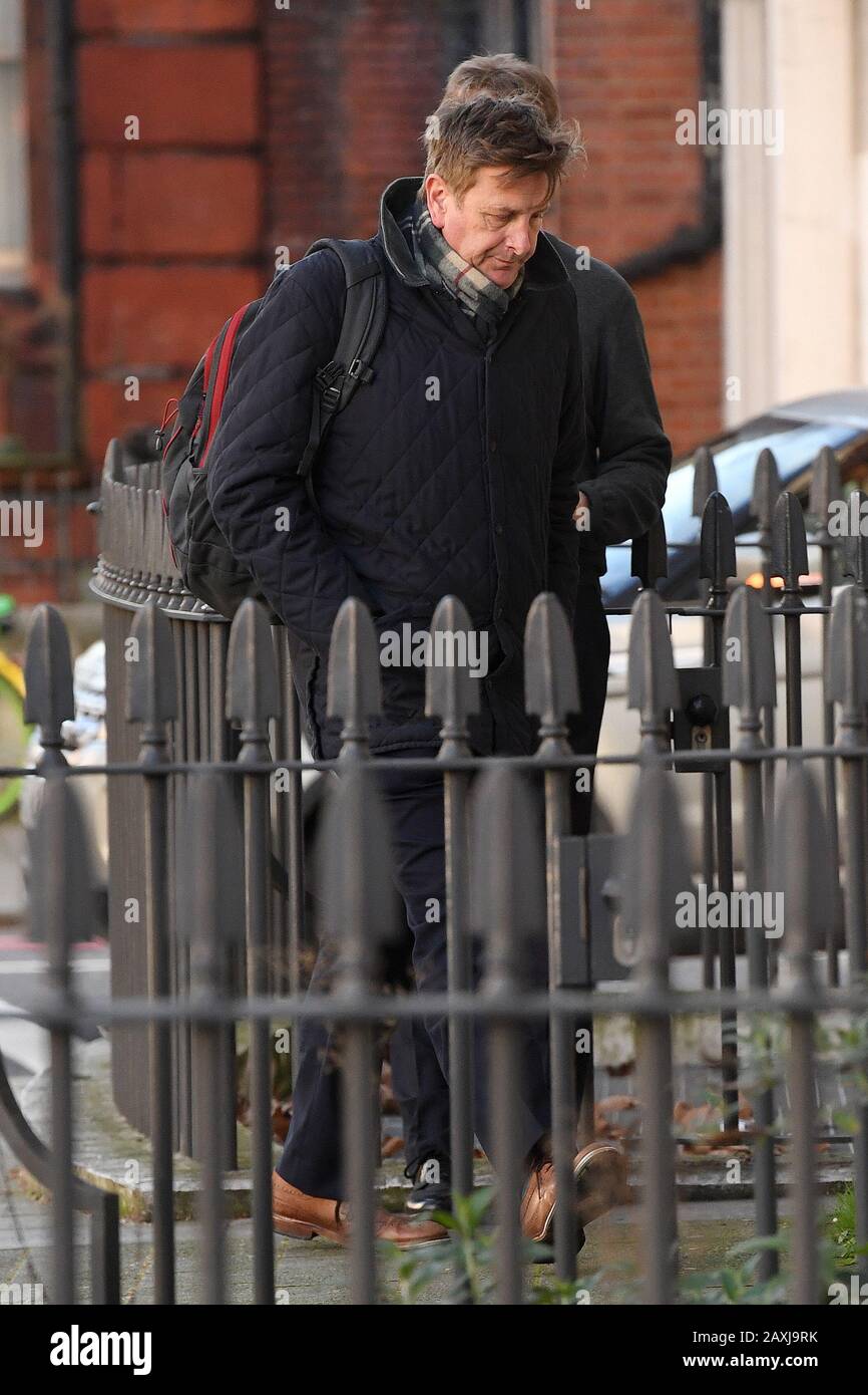James Lattimer arrive au tribunal des magistrats de Westminster où il ...