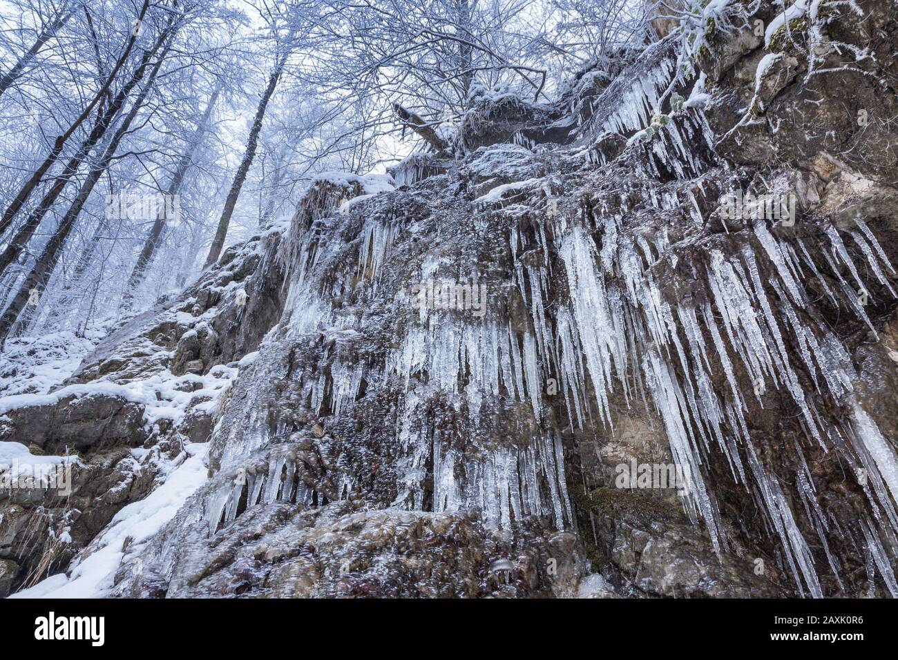 La cascade du kesselberg Banque de photographies et d’images à haute ...