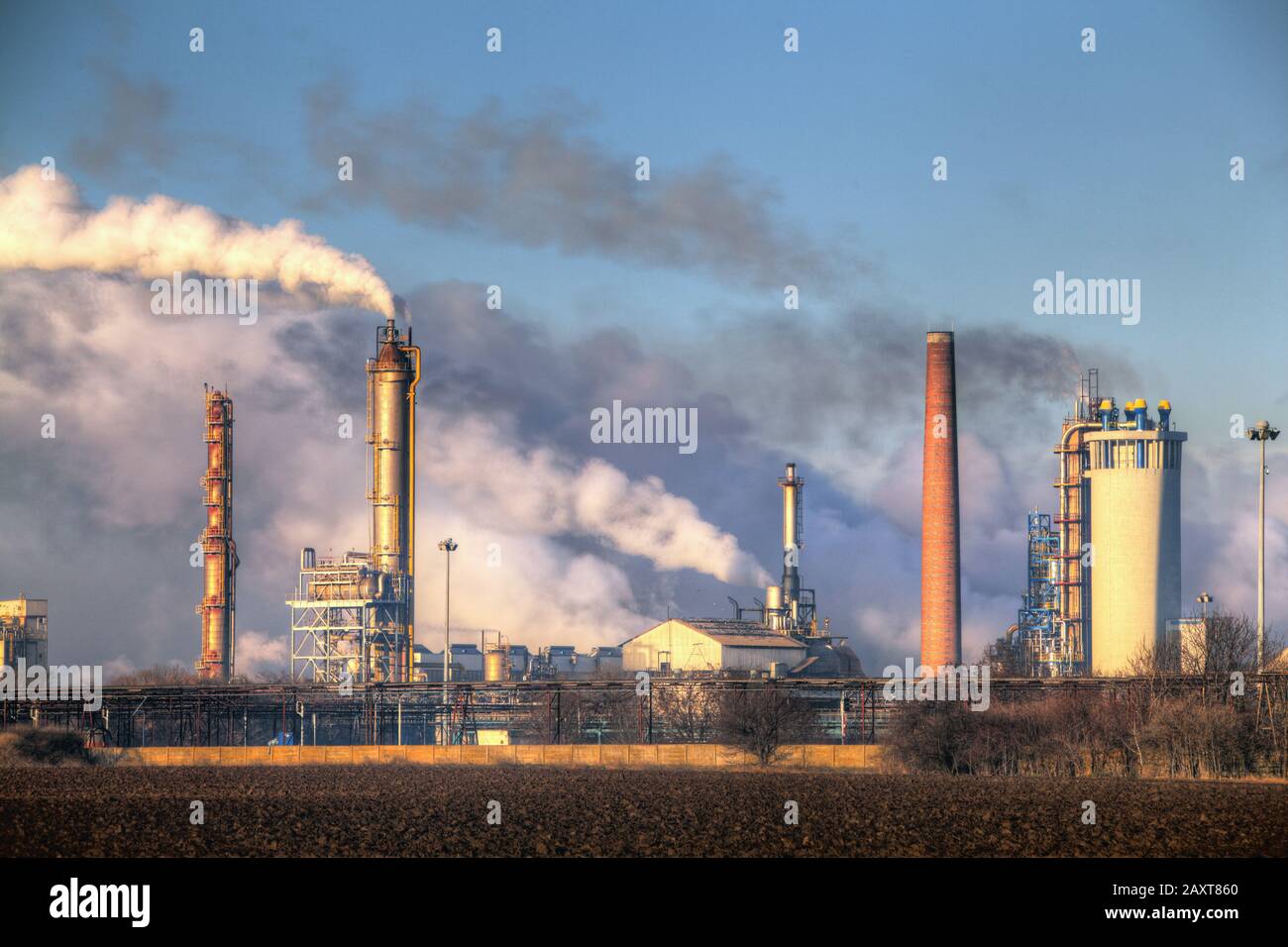 Industrie de la pollution Banque de photographies et d’images à haute ...