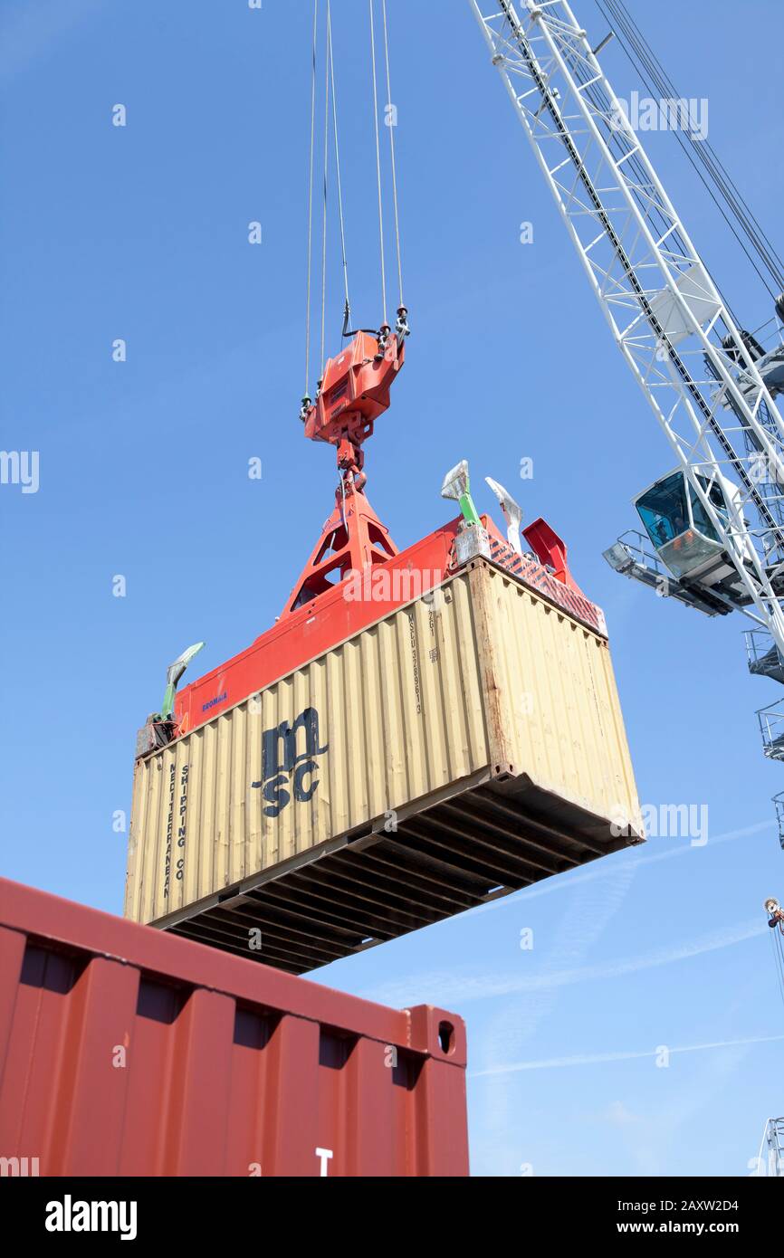 Conteneur de levage Banque de photographies et d’images à haute ...