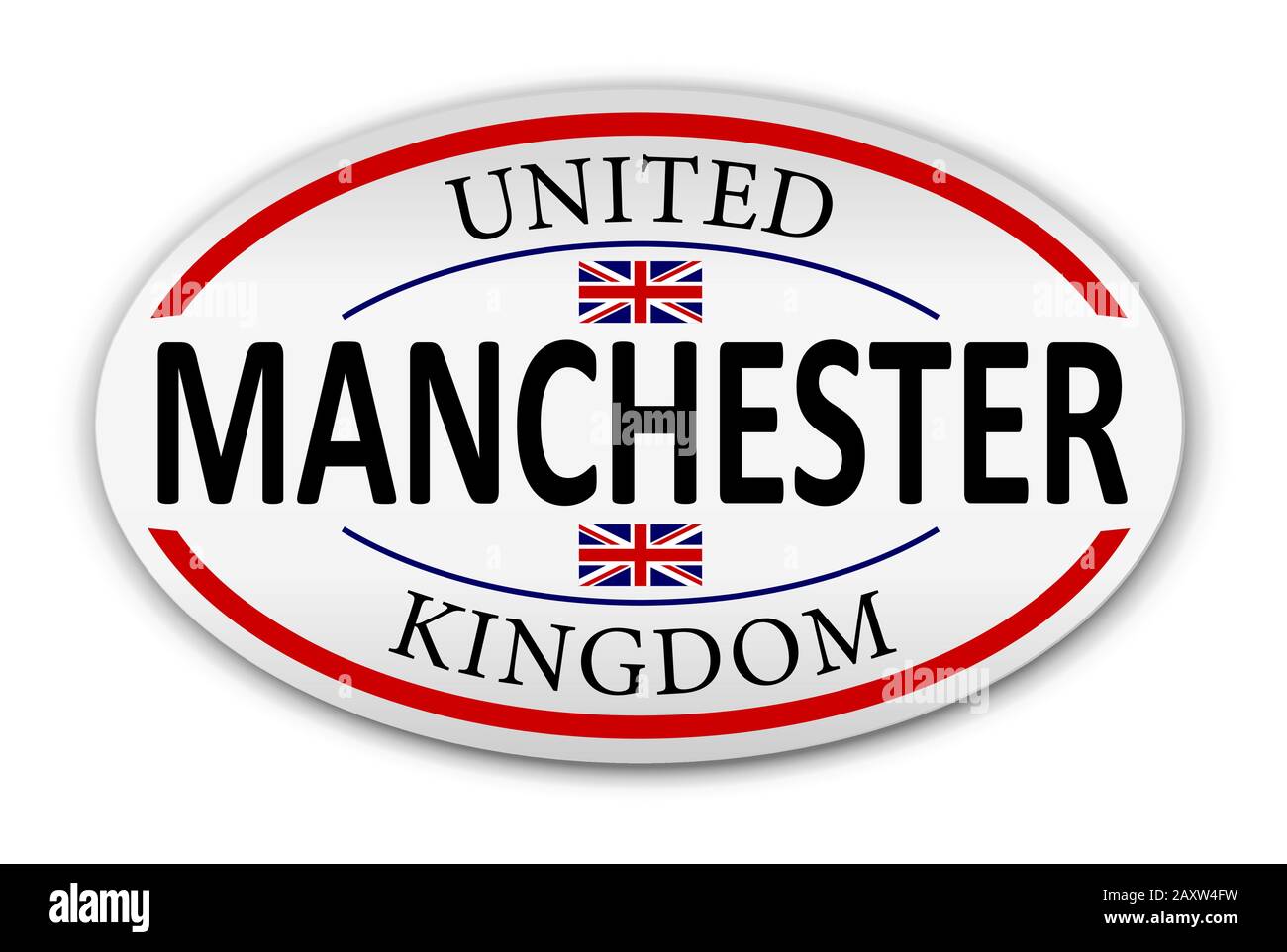 Manchester logo Banque d'images vectorielles - Alamy