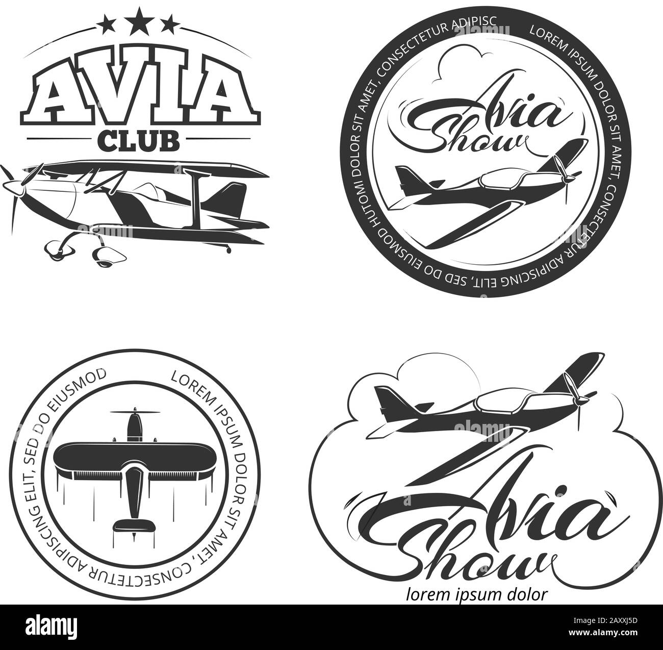 Logo avia avion Banque de photographies et d’images à haute résolution ...