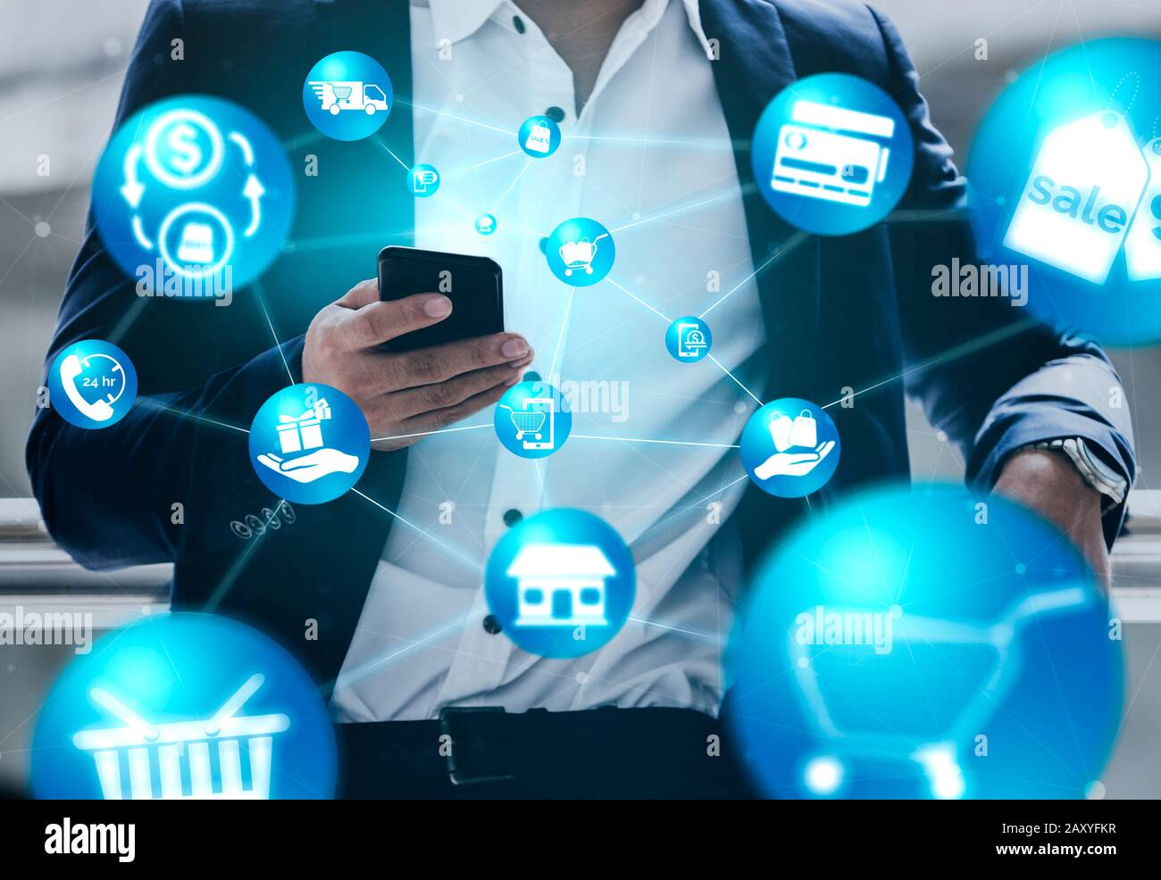 Le magasinage en ligne et de l'argent Internet Technologie de l ...