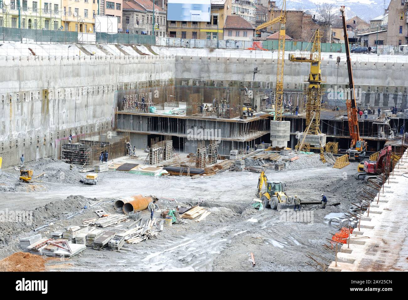 Travaux de chantier souterrain Banque de photographies et d’images à ...