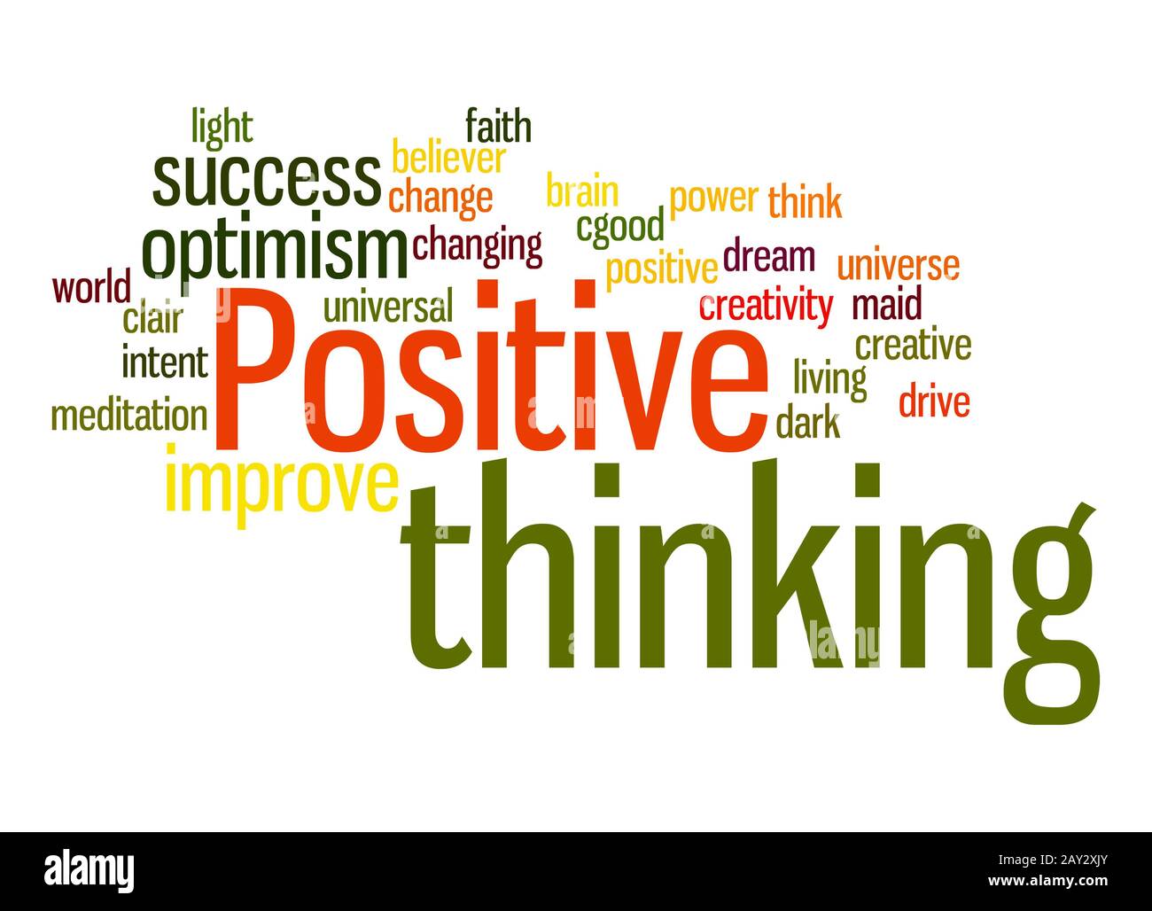 Thinking positive Banque de photographies et d’images à haute ...