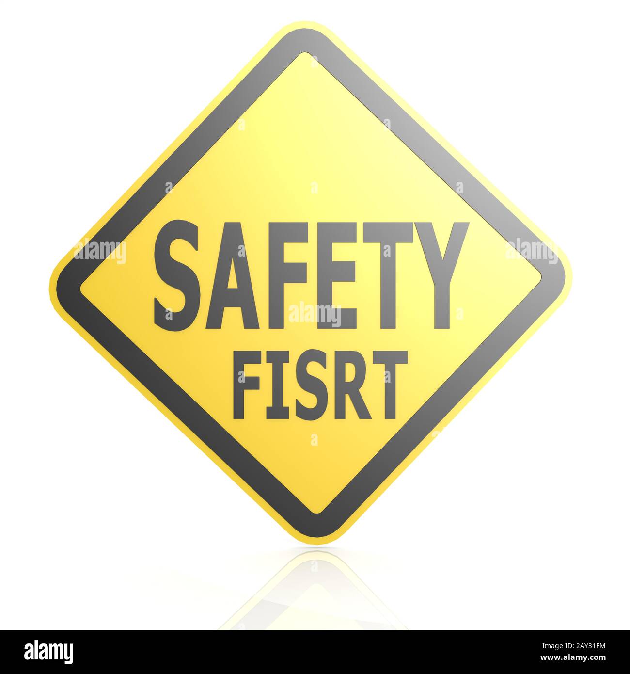 Safety first sign Banque de photographies et d’images à haute ...