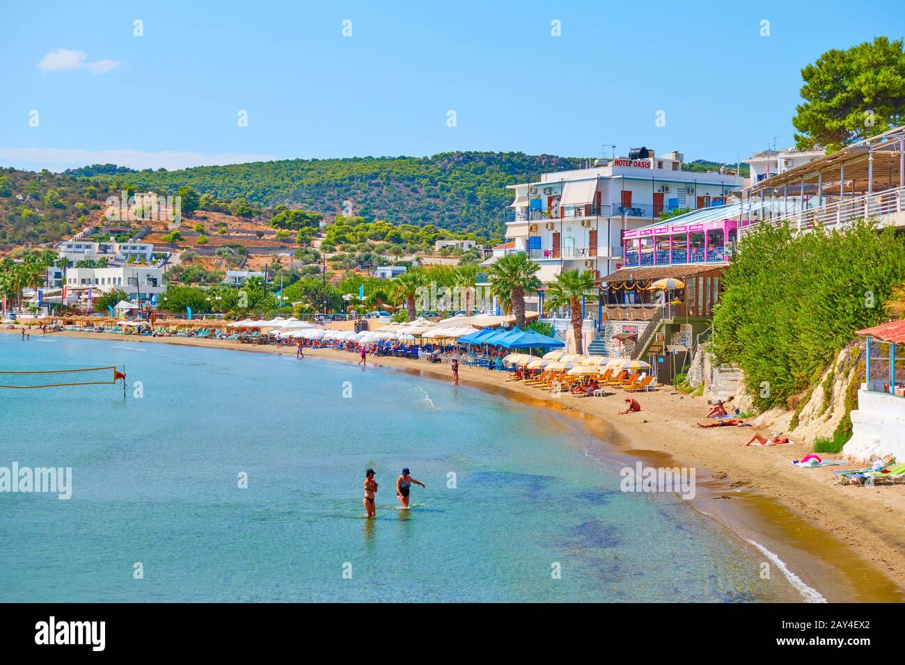 Agia Marina Aegina Banque d'image et photos - Alamy