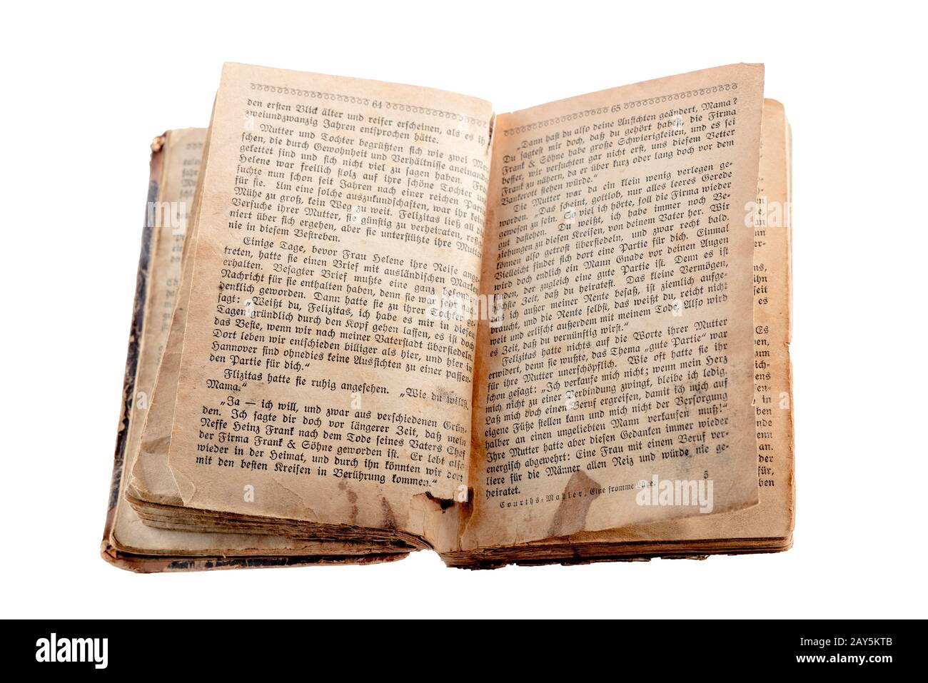 Vieux livre ouvert Banque de photographies et d’images à haute ...