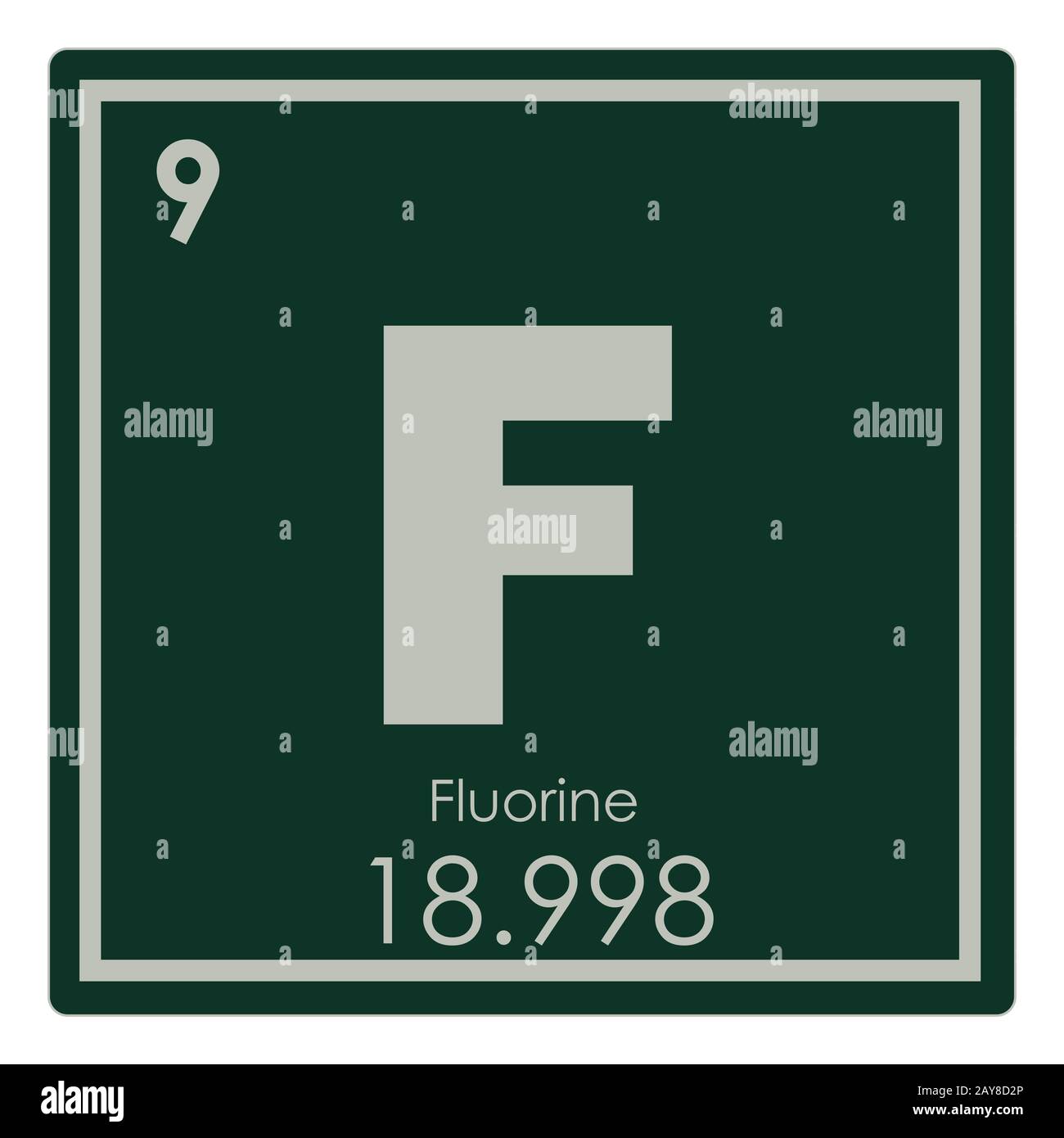 Fluorine chemical element Banque de photographies et d’images à haute ...