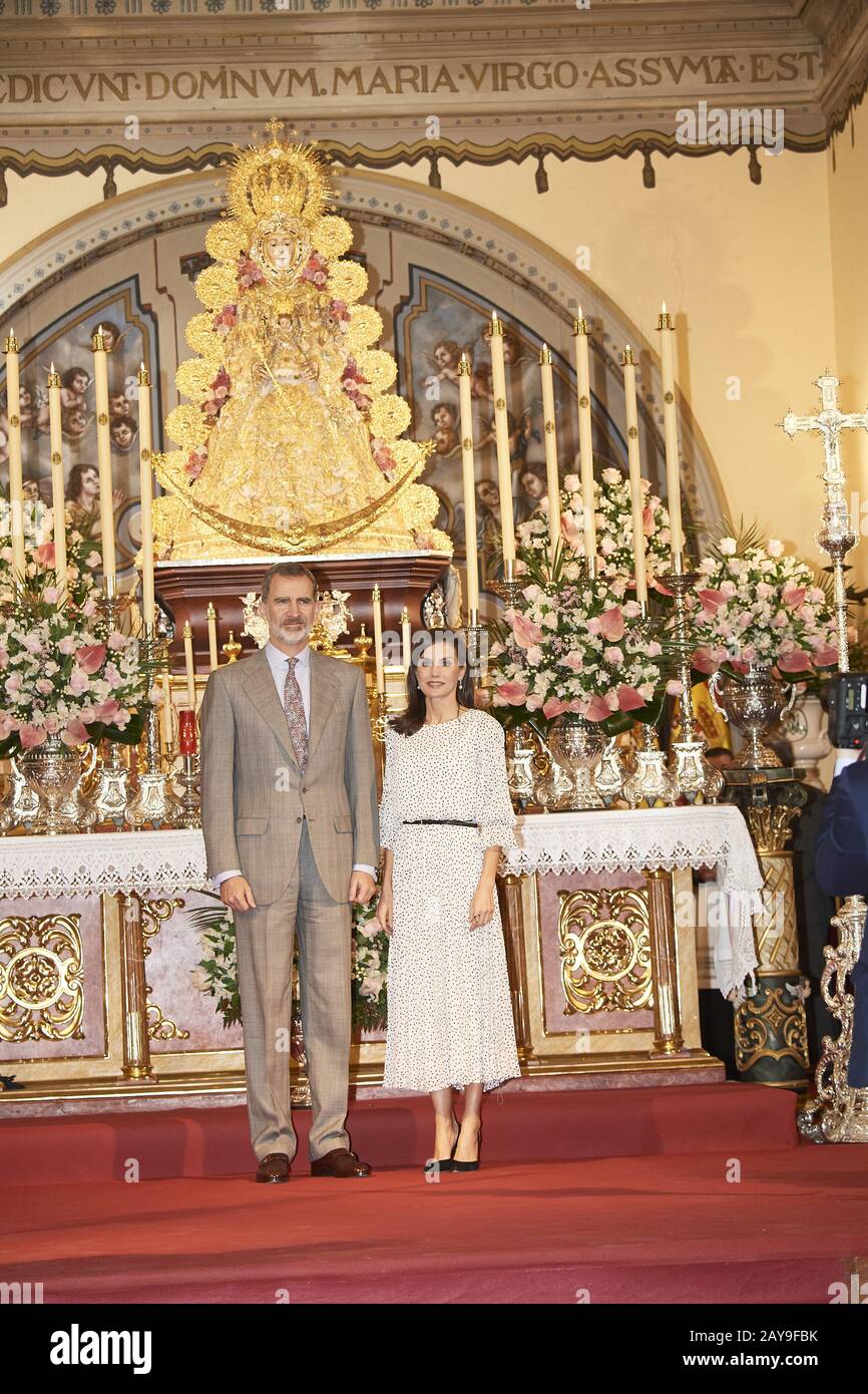 Almonte, Andalousie, Espagne. 14 février 2020. Le roi Felipe VI d ...