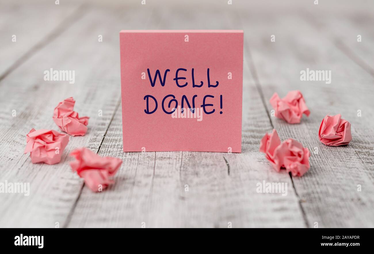 Well done congratulations Banque de photographies et d’images à haute ...