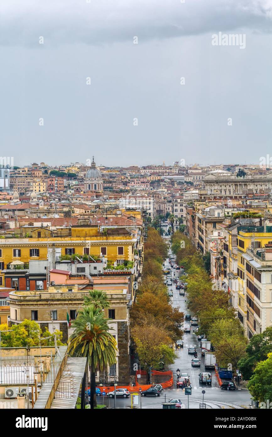 Vue de rome Banque de photographies et d’images à haute résolution - Alamy
