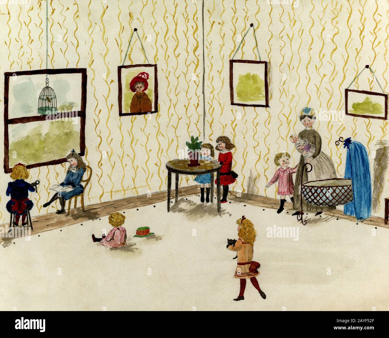 Victorian cot Banque de photographies et d’images à haute résolution ...