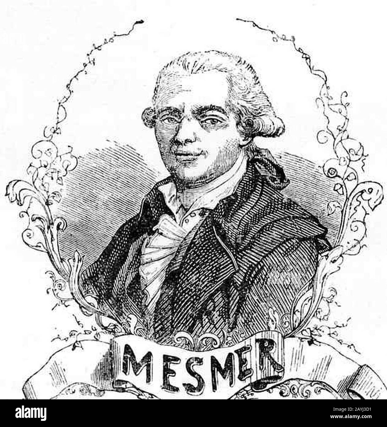 Franz anton mesmer Banque d'images détourées - Alamy