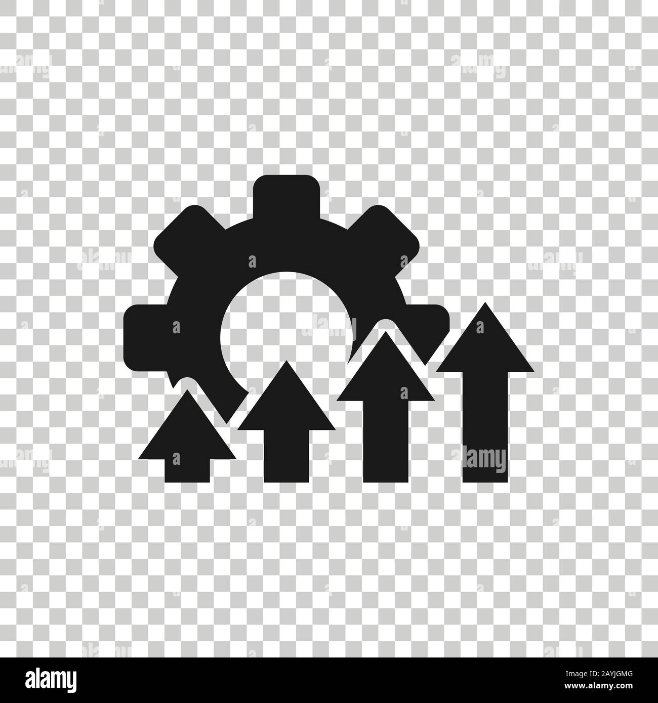 Icône d'amélioration en style plat. Illustration vectorielle de projet ... Icône d'amélioration en style plat. Illustration vectorielle de projet ...