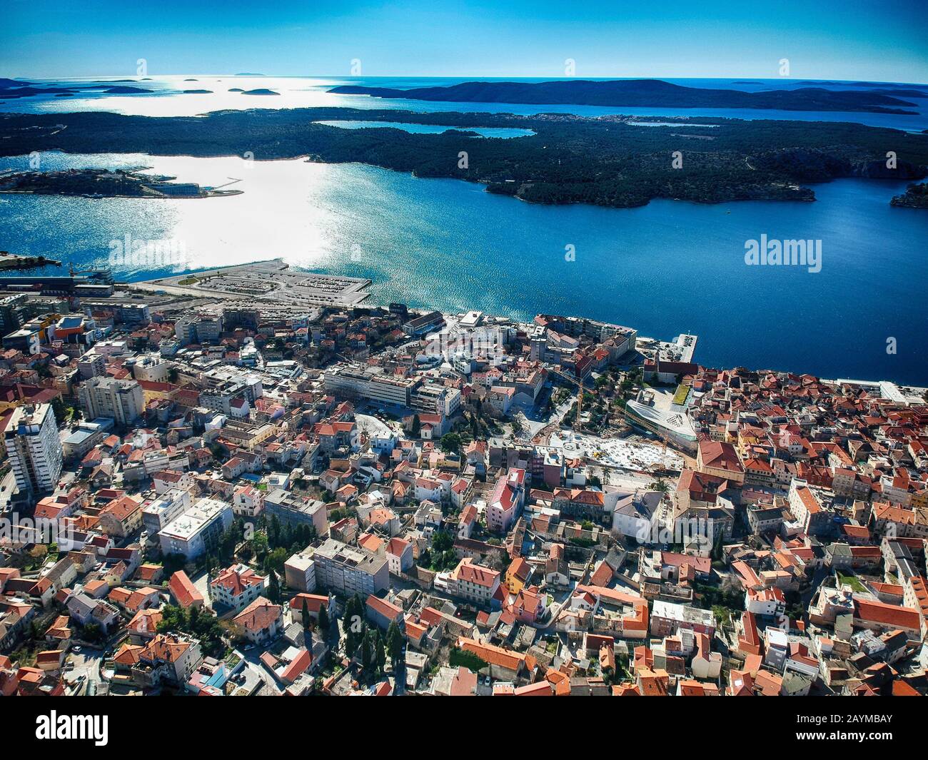 Port de sibenik Banque de photographies et d’images à haute résolution ...