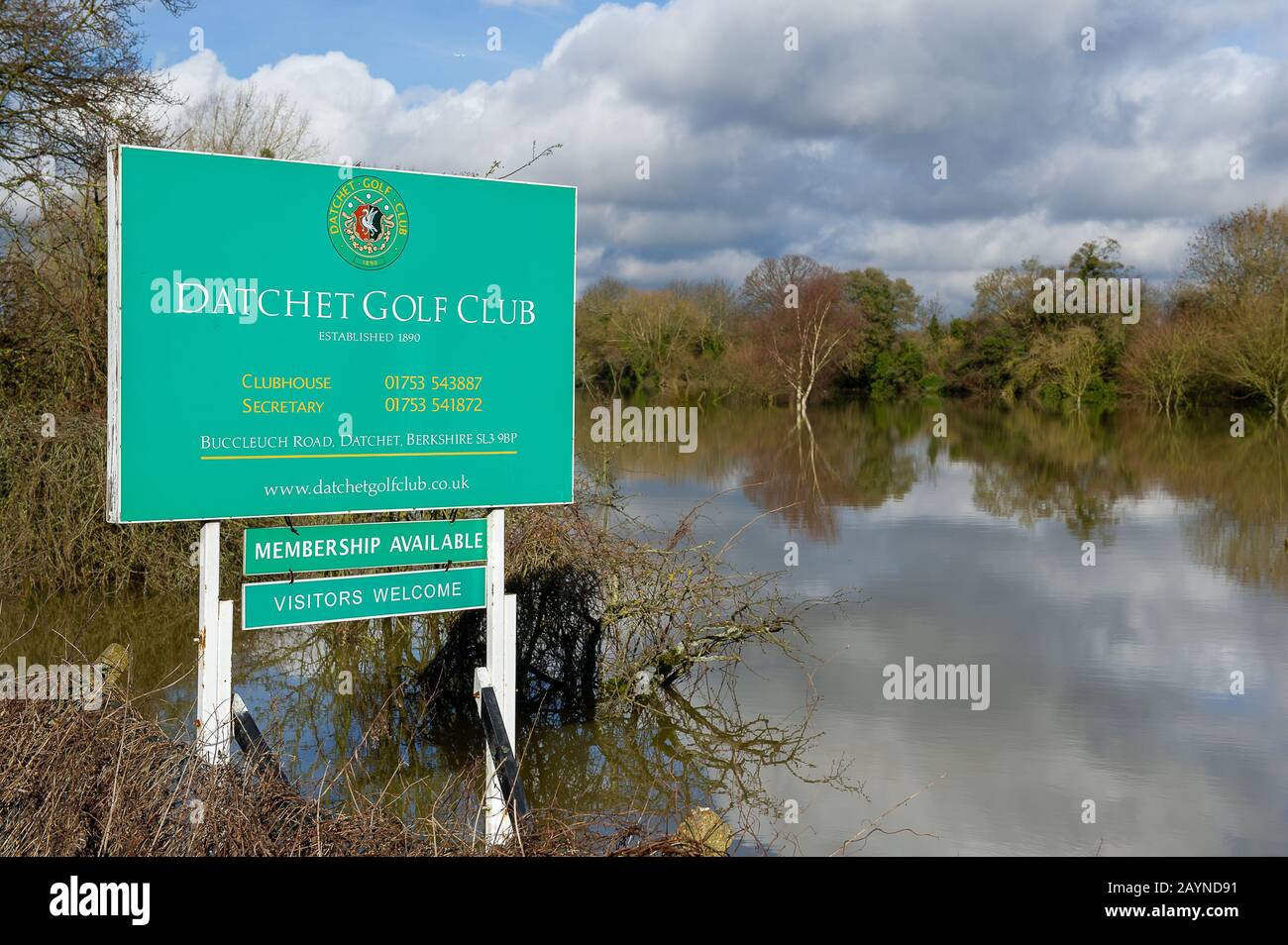 Parcours de golf de datchet Banque de photographies et d’images à haute ...