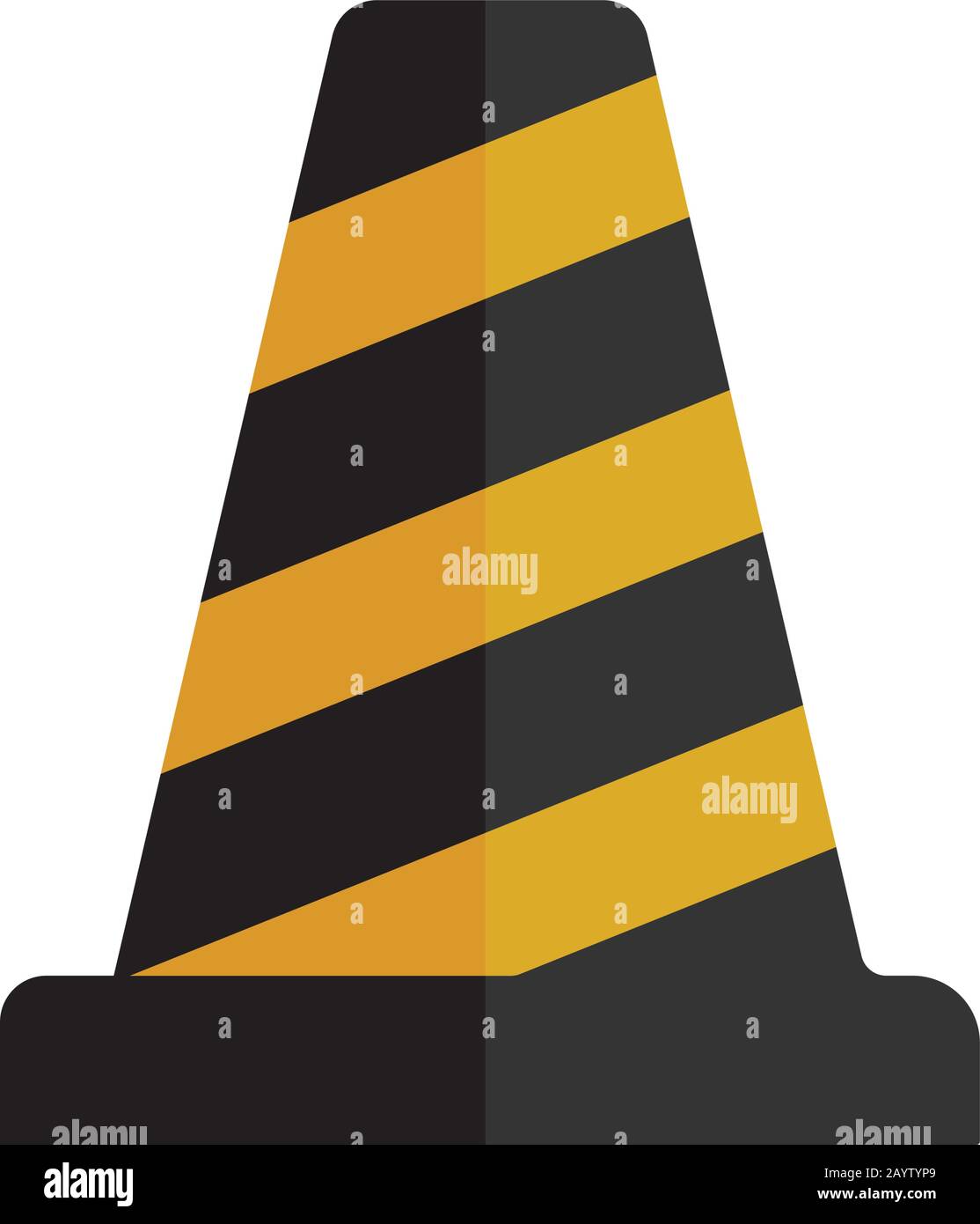 Road cone Banque d'images vectorielles - Alamy