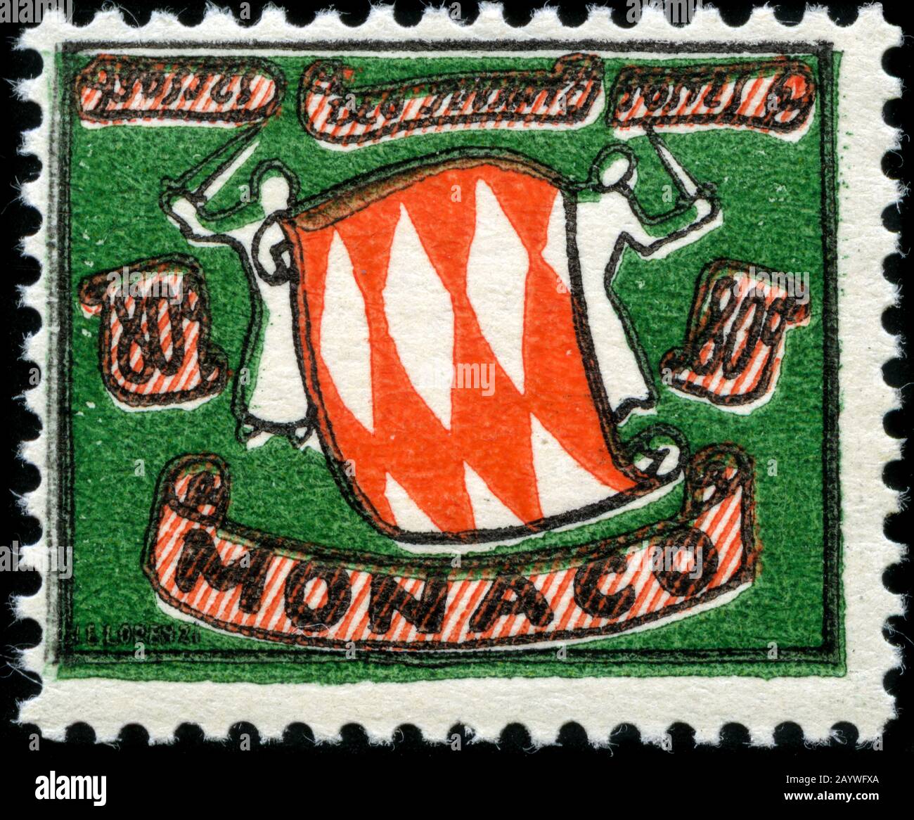 Blason de monaco Banque de photographies et d’images à haute résolution ...