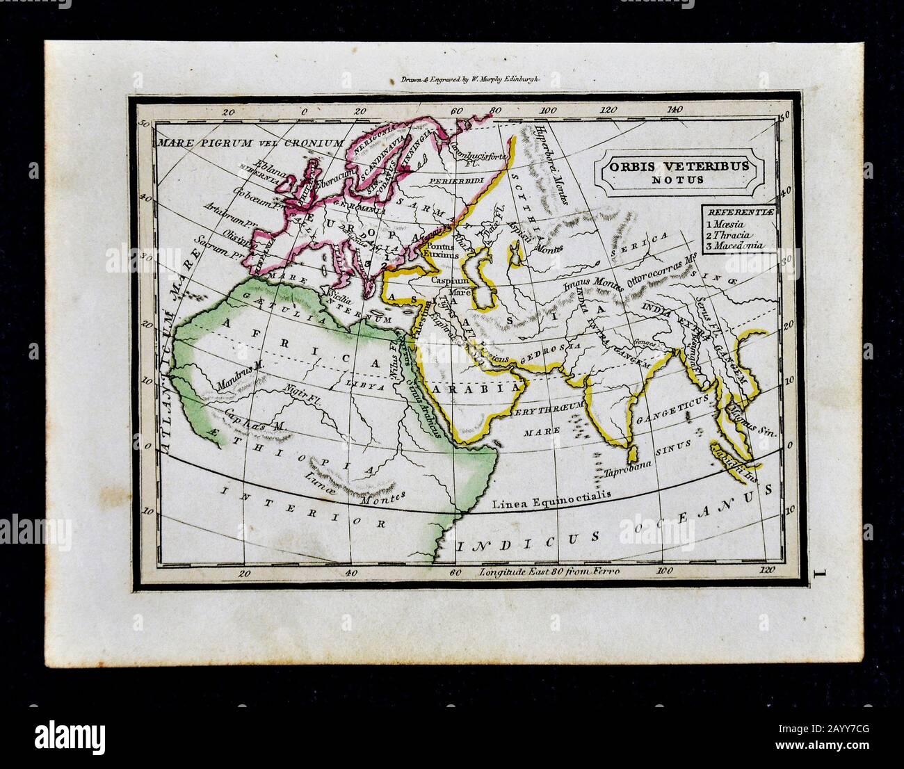 Mapa del mundo el antiguo Banque de photographies et d’images à haute ...
