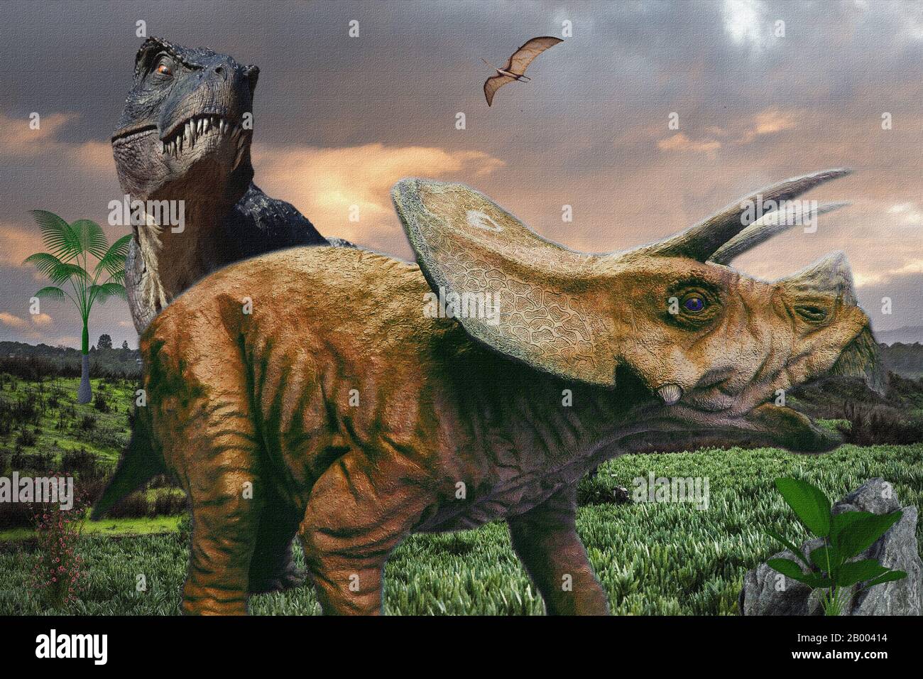 Le tyrannosaure rex Banque de photographies et d’images à haute résolution - Alamy
