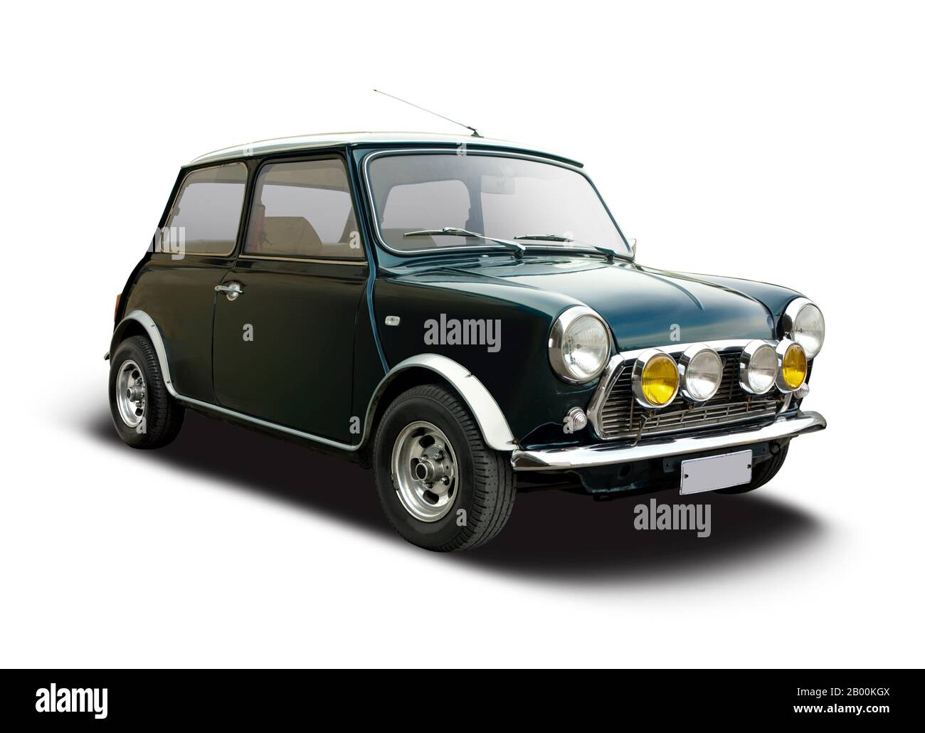 Vieux mini cooper Banque d'images détourées - Alamy