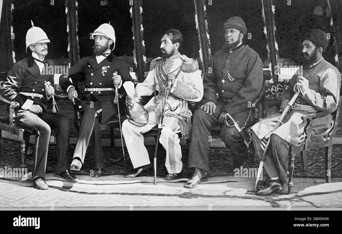 Treaty of gandamak Banque de photographies et d’images à haute résolution - Alamy