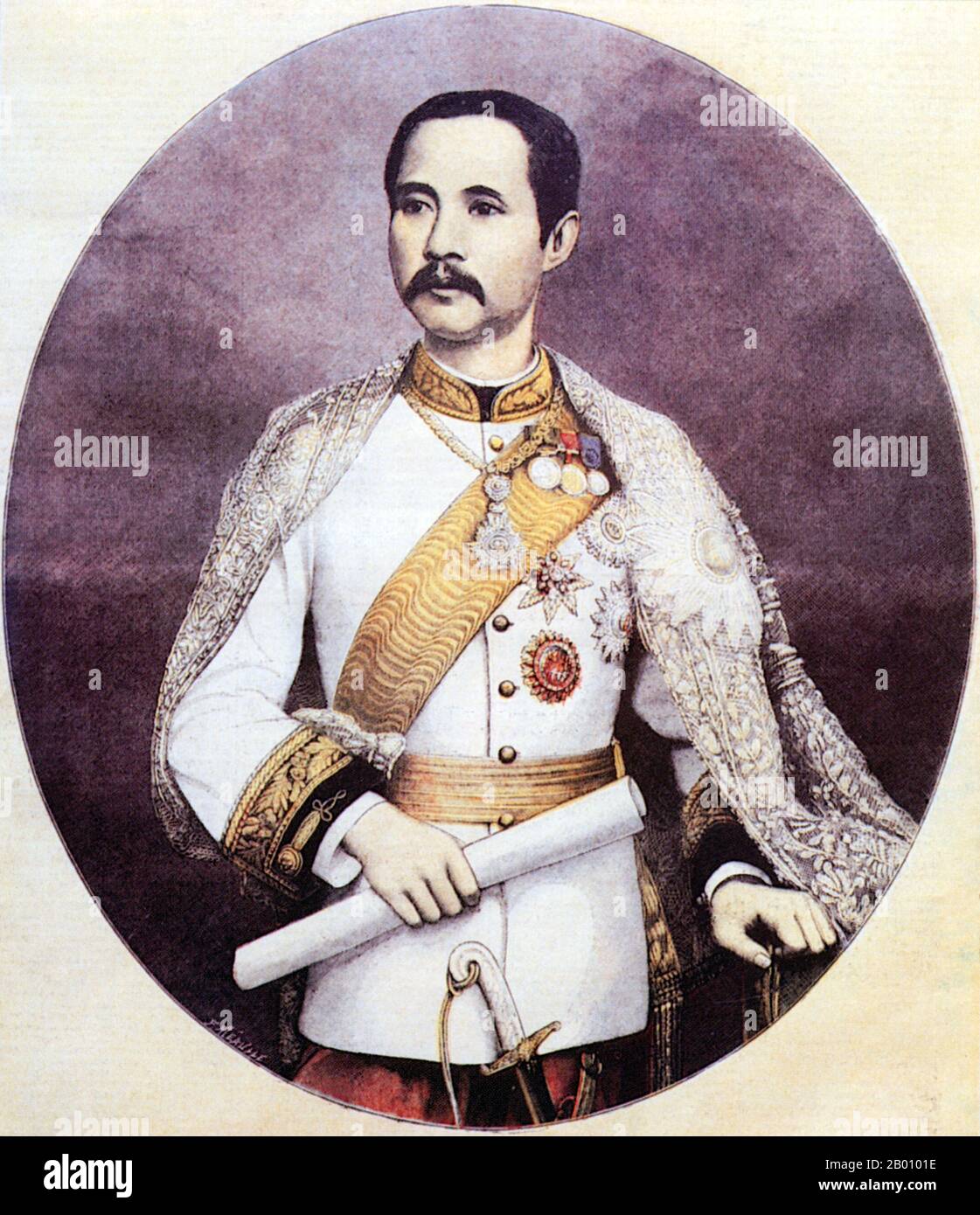 Thailand King Rama V Banque d'image et photos - Alamy