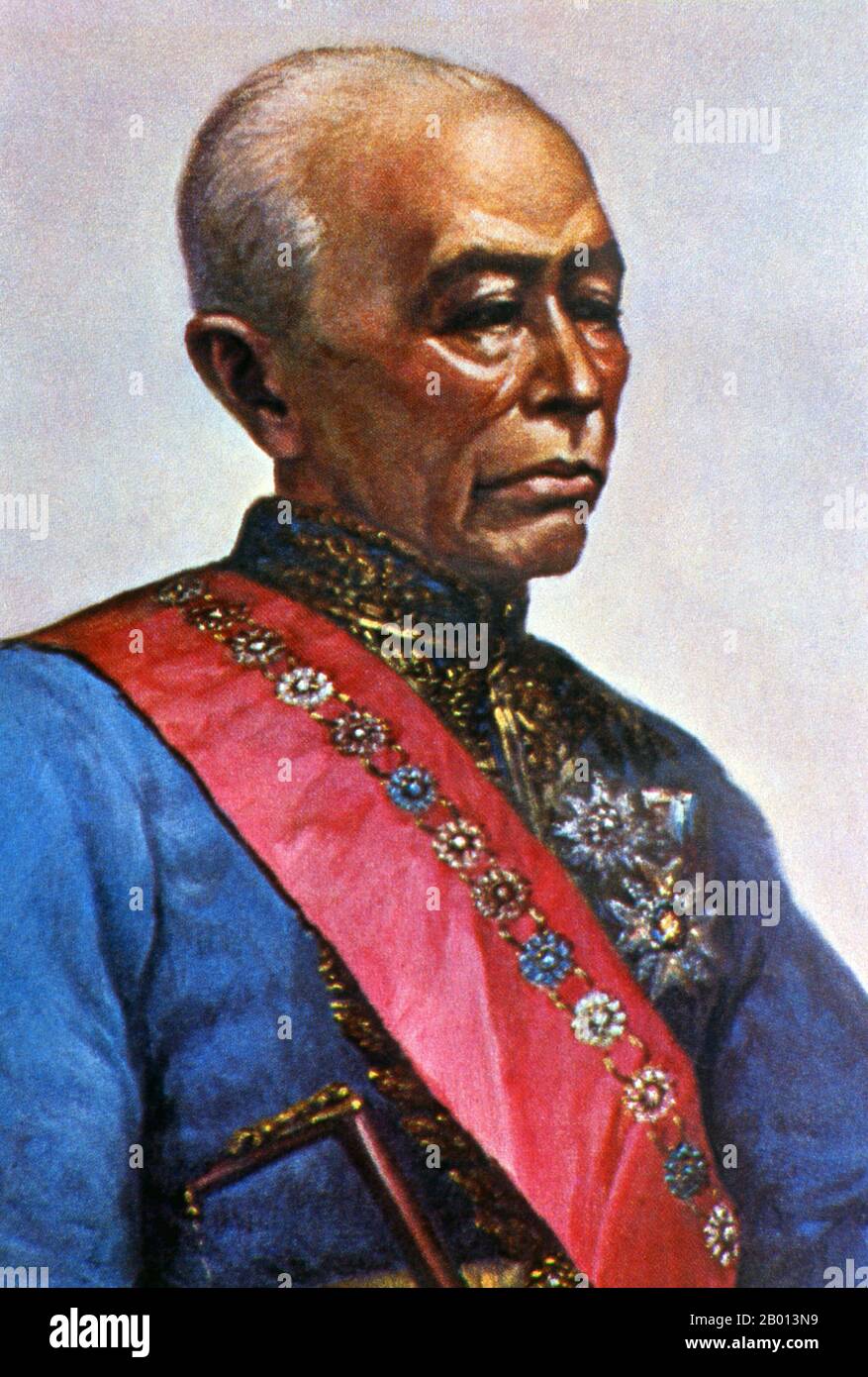 Thaïlande: Roi Rama IV, Mongkut (18 octobre 1804 – 1er octobre 1868 ...