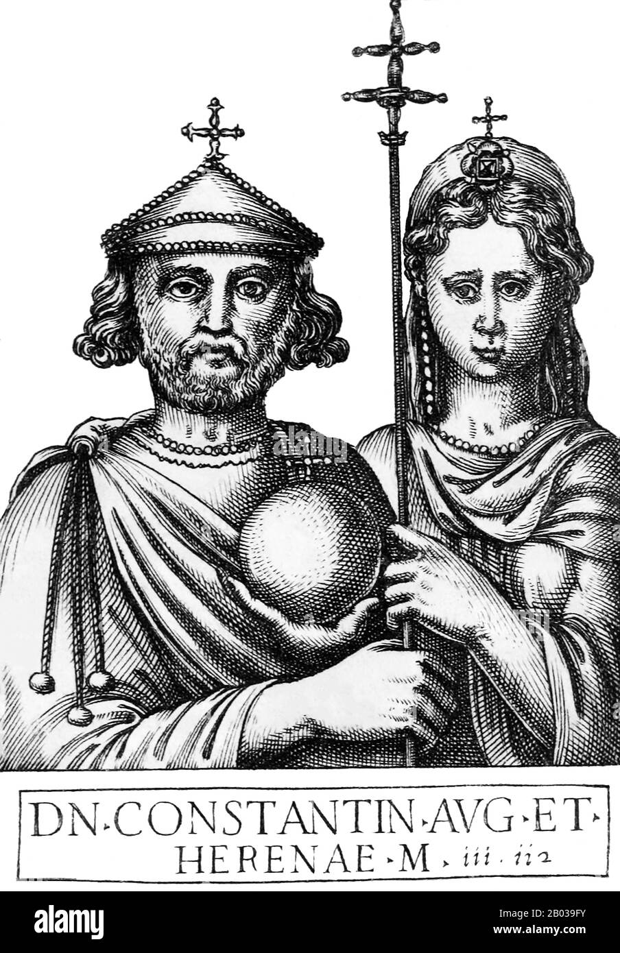 Constantine VI (771-804) était le seul enfant de l'empereur Léon IV et ...