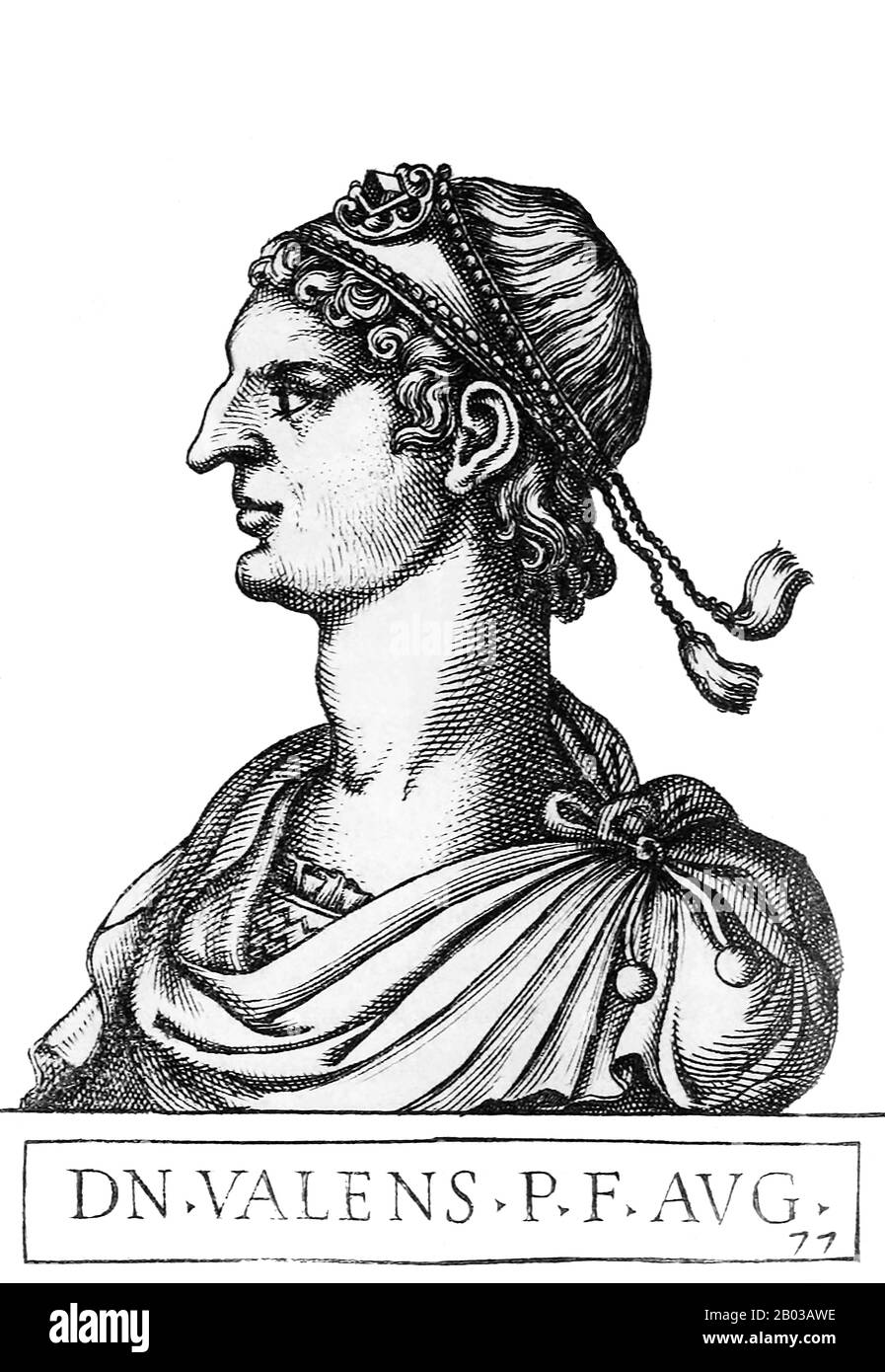 Valens (328-378) était le frère de Valentinien et vivait dans l'ombre ...