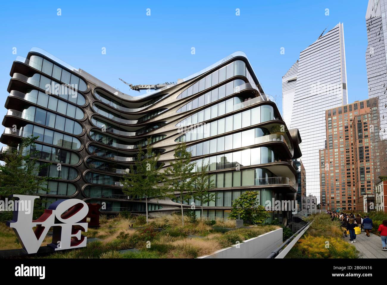 Zaha hadid building sur highline trail Banque de photographies et d ...