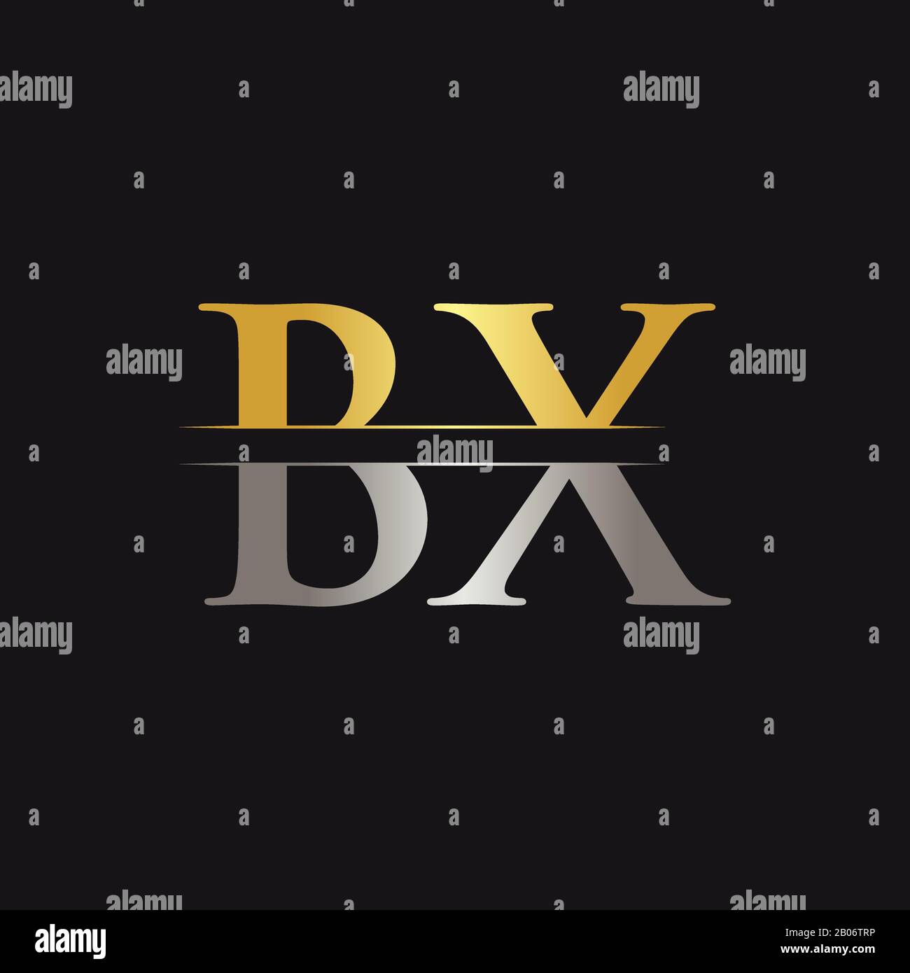 Logo bx Banque d'images vectorielles - Alamy