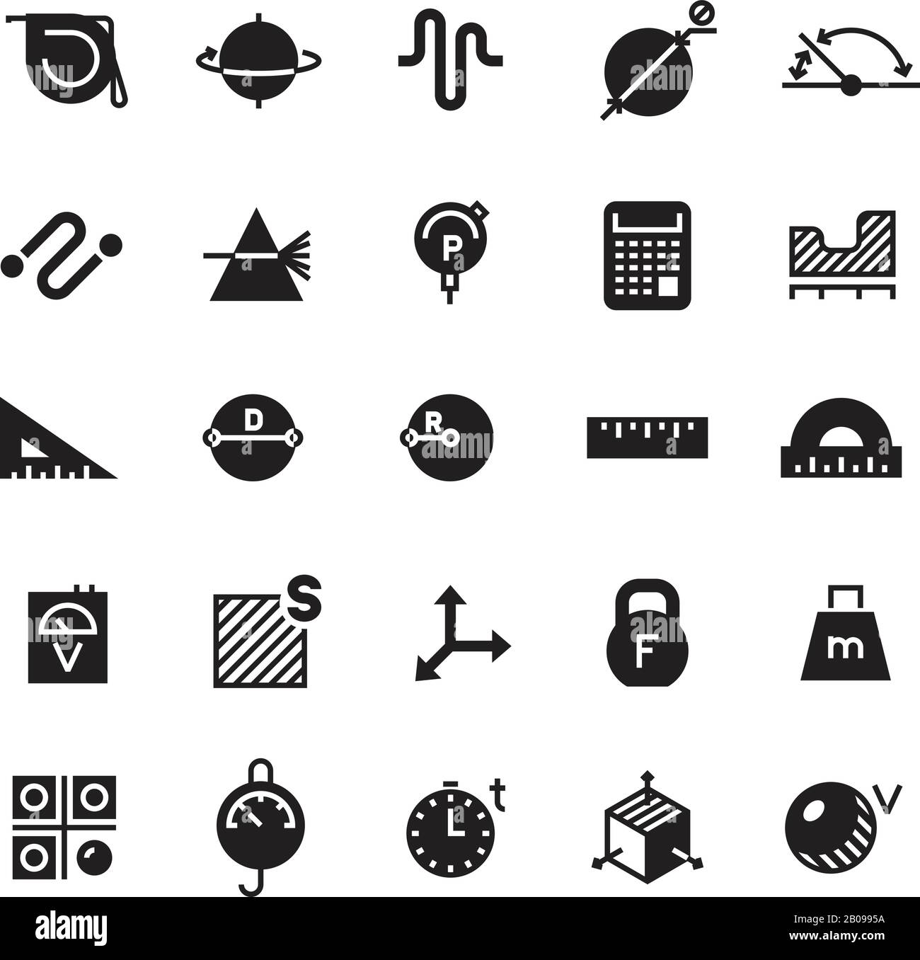 Symbole de quantité Banque d'images détourées - Alamy