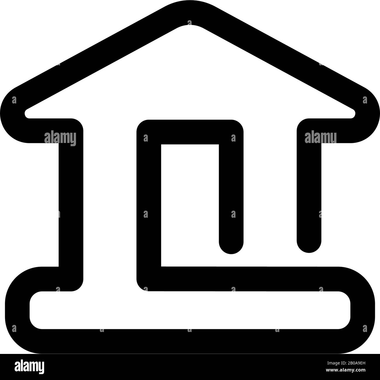 Symbole bancaire Banque d'images vectorielles - Alamy