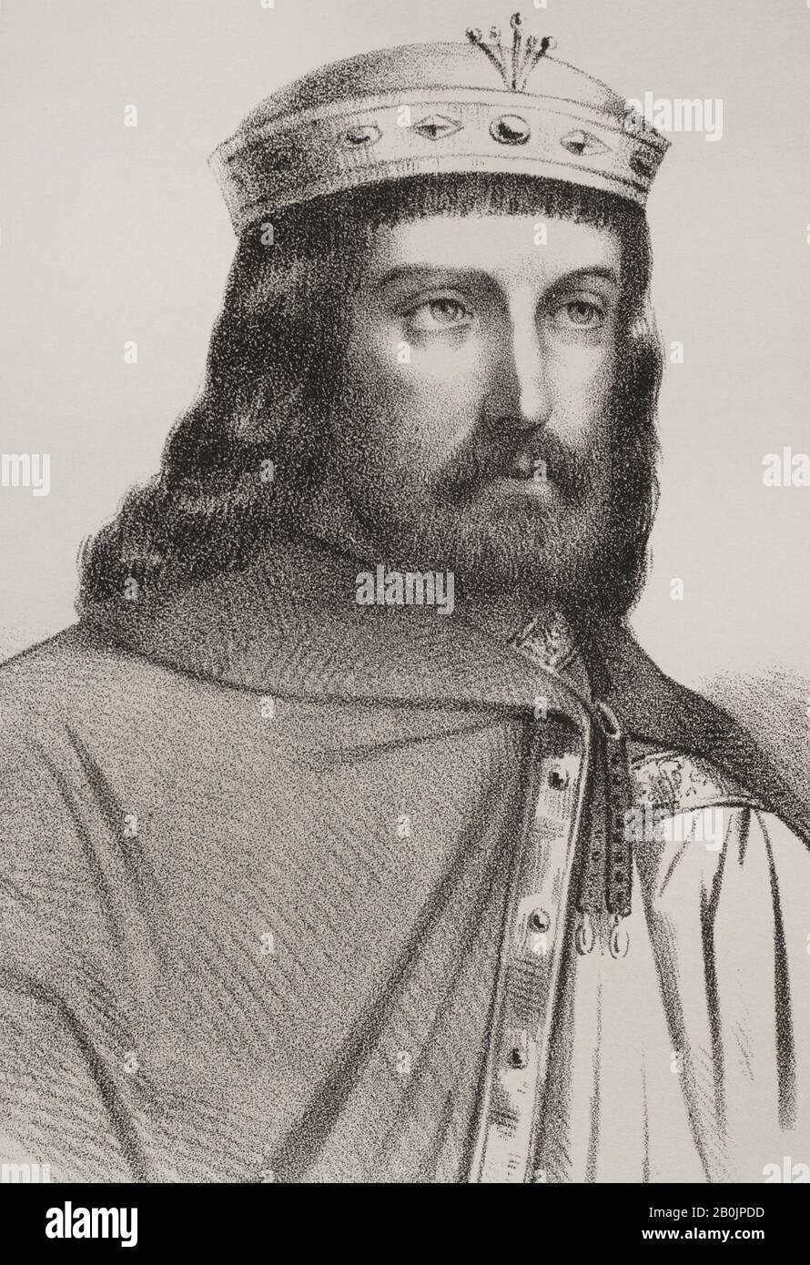 Alfonso V de Leon (994-1028), appelé le Noble. Roi de Léon de 999 à ...