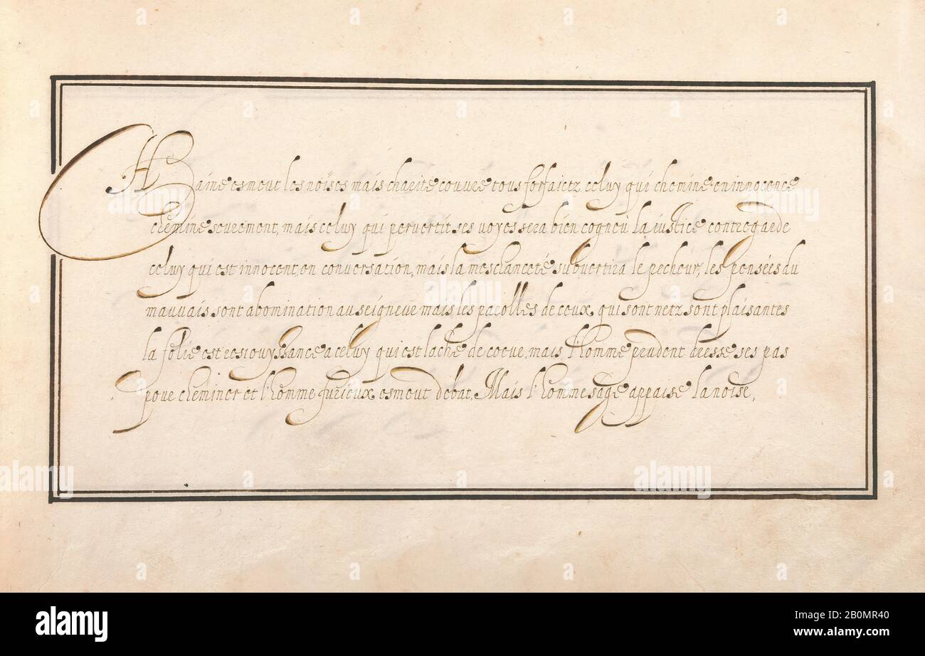 écriture cursive française Banque de photographies et d’images à haute ...