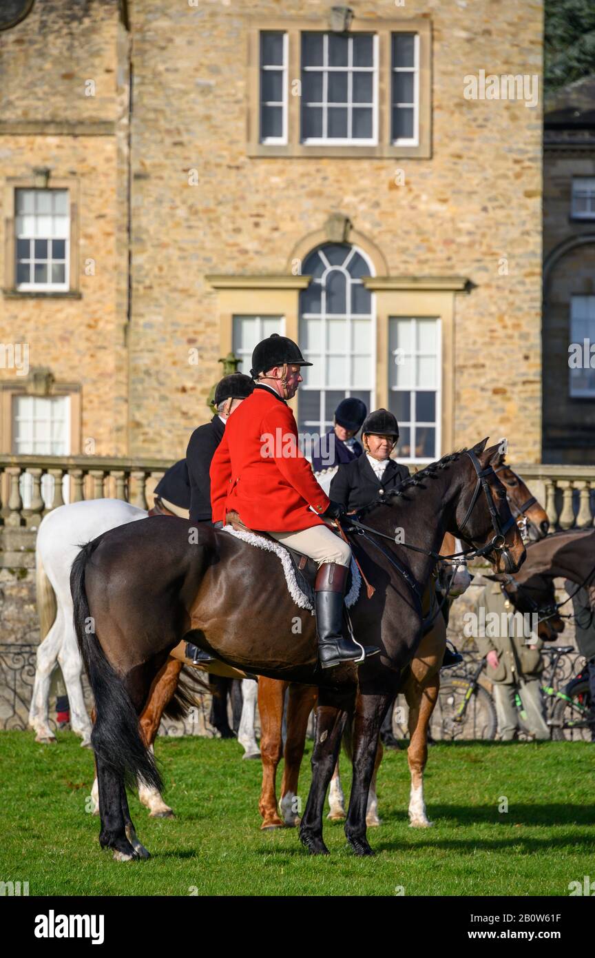Aske Hall, Richmond, North Yorkshire, Royaume-Uni - 08 Février 2020 ...