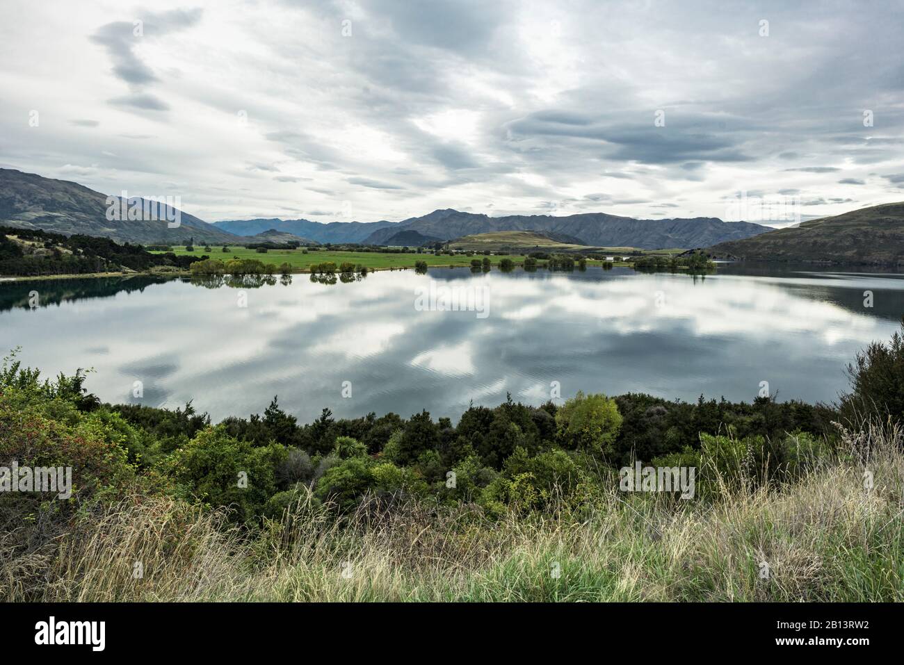 Attraction touristique du lac wanaka Banque de photographies et d ...