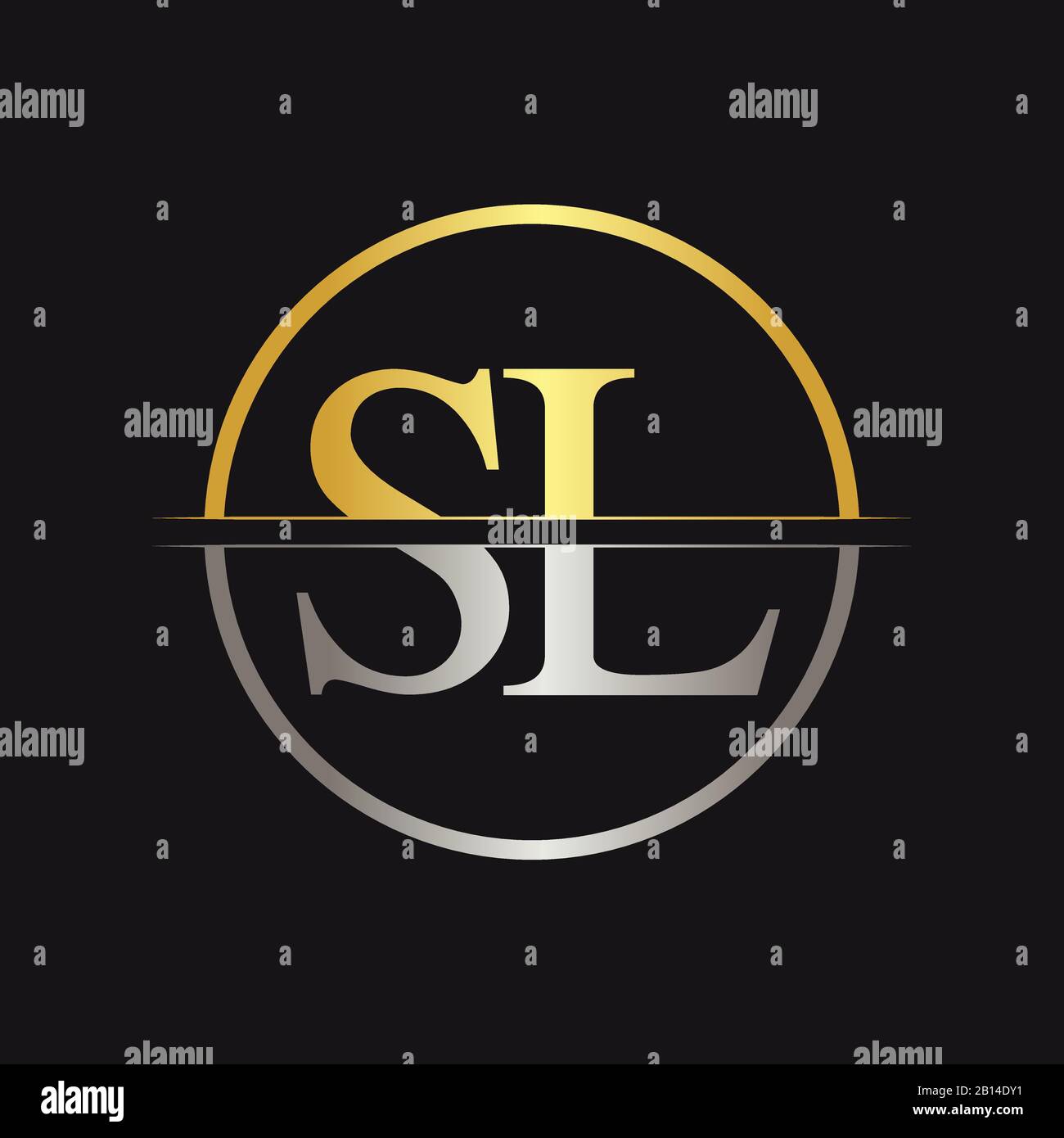 Symbole sl Banque d'images vectorielles - Alamy