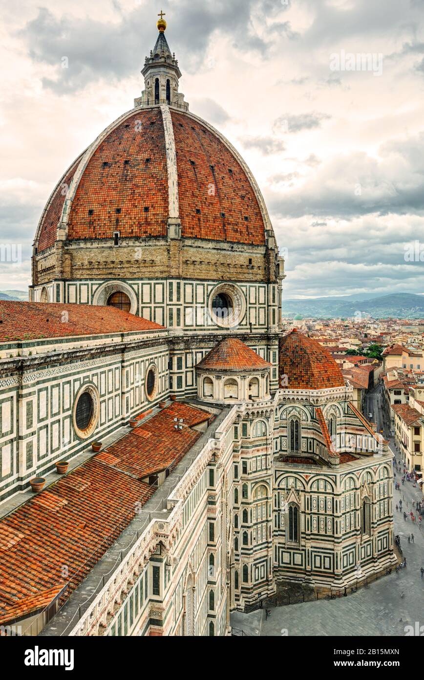 Basilique sainte marie de la fleur florence Banque de photographies et ...