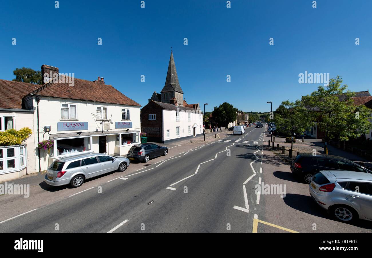 Le village de stockbridge Banque de photographies et d’images à haute ...