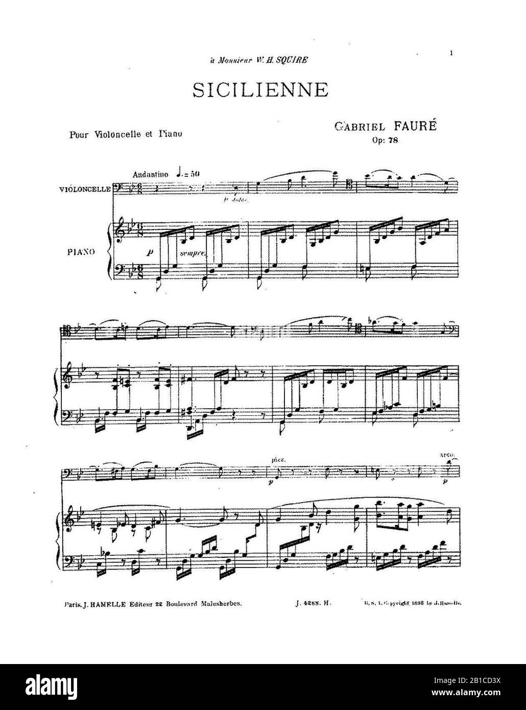 Gabriel faure Banque de photographies et d’images à haute résolution ...