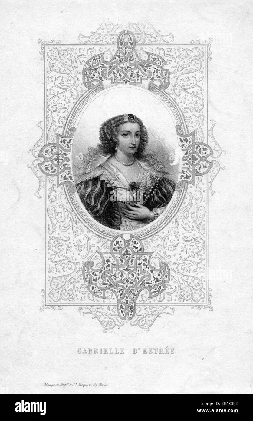 Gabrielle destrees Banque de photographies et d’images à haute ...