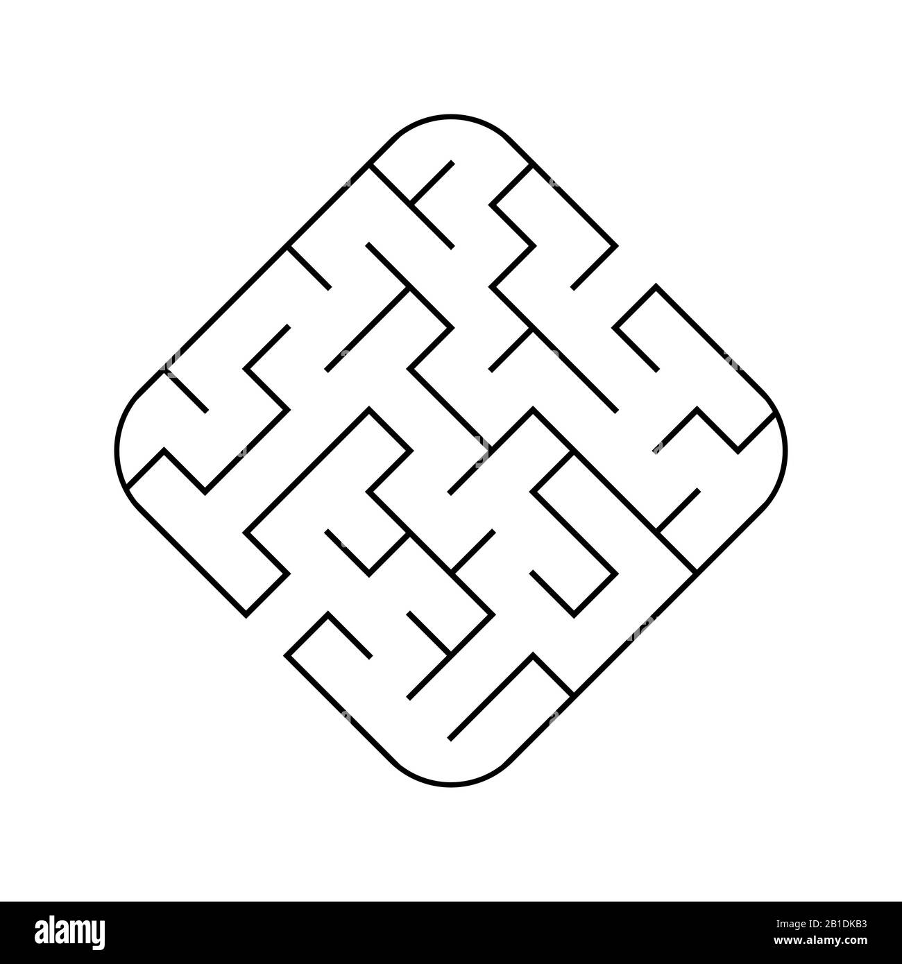 Labyrinthe facile. Jeux pour enfants. Puzzle pour enfants. Tambour de ...