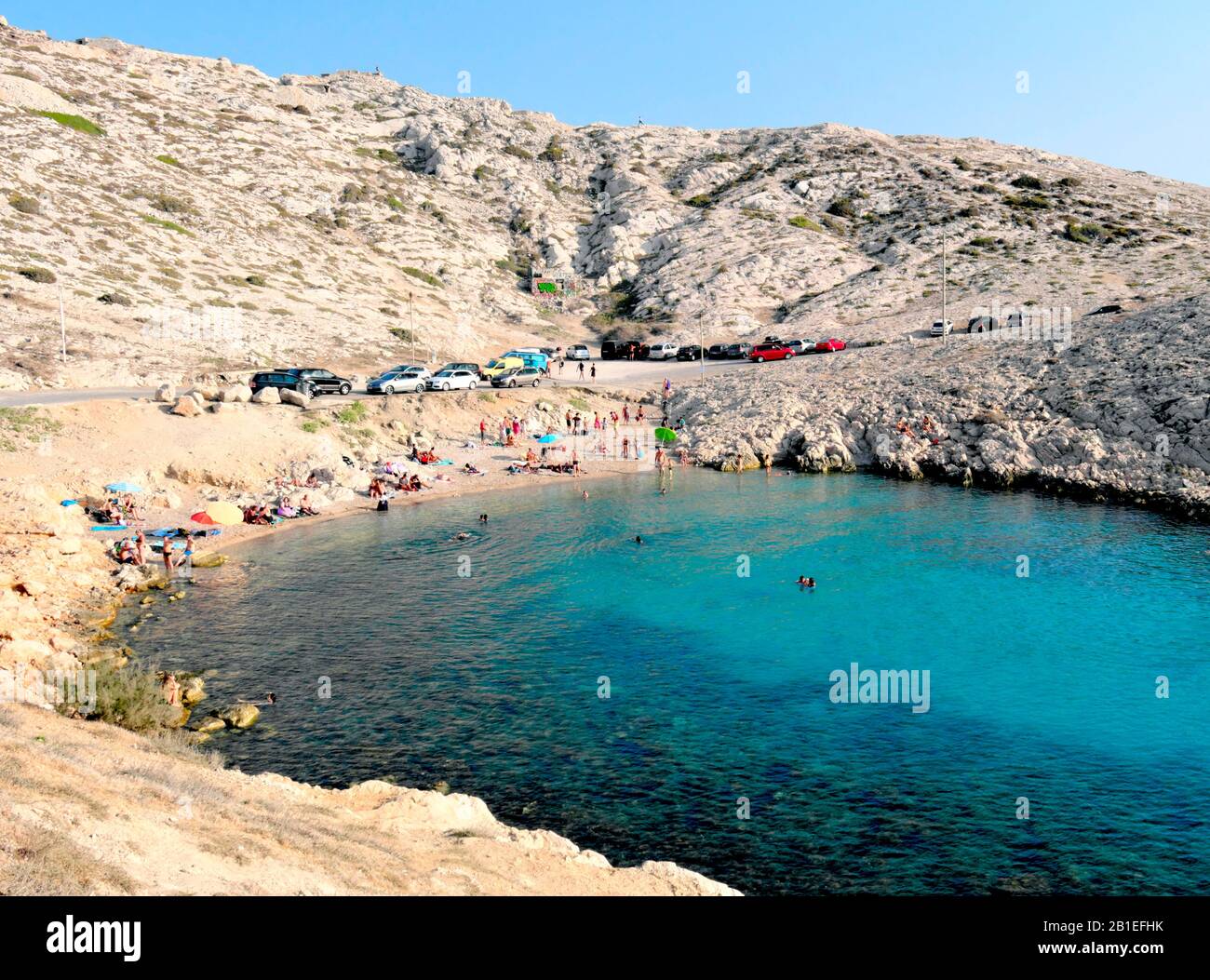 Aux calanques Banque de photographies et d’images à haute résolution ...