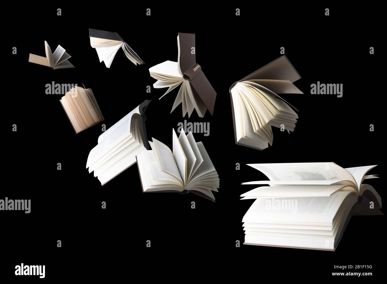 Livres Volants Banque d'image et photos - Alamy