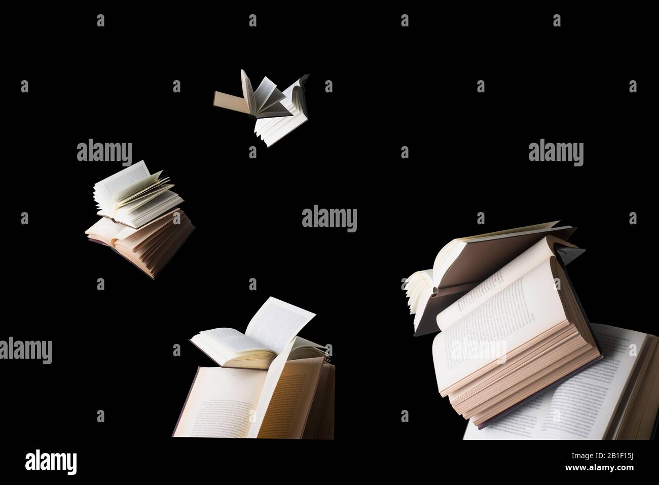 Livres volants Banque de photographies et d’images à haute résolution ...