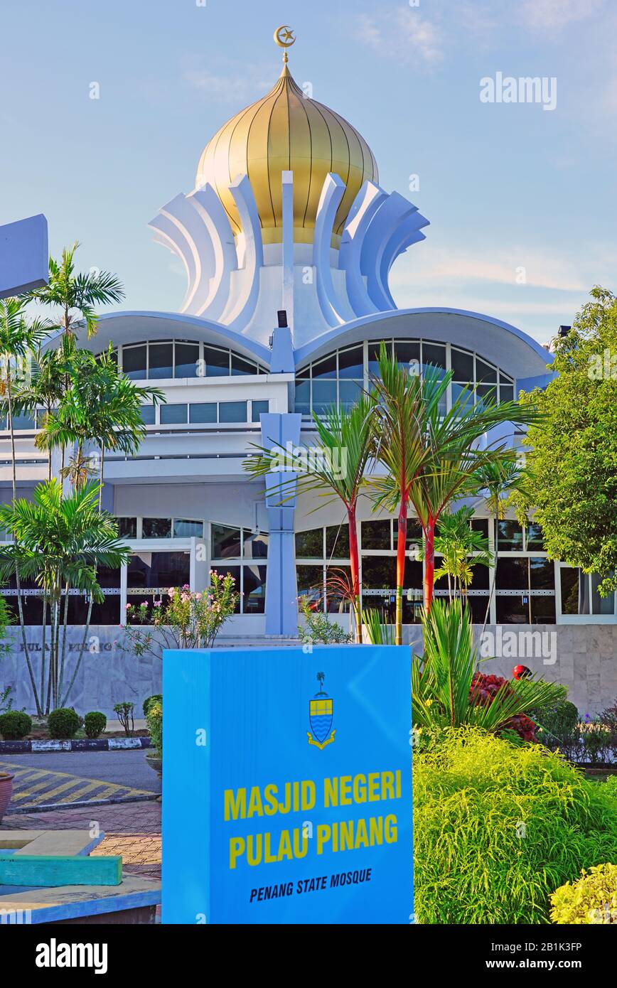 Penang state mosque Banque de photographies et d’images à haute ...