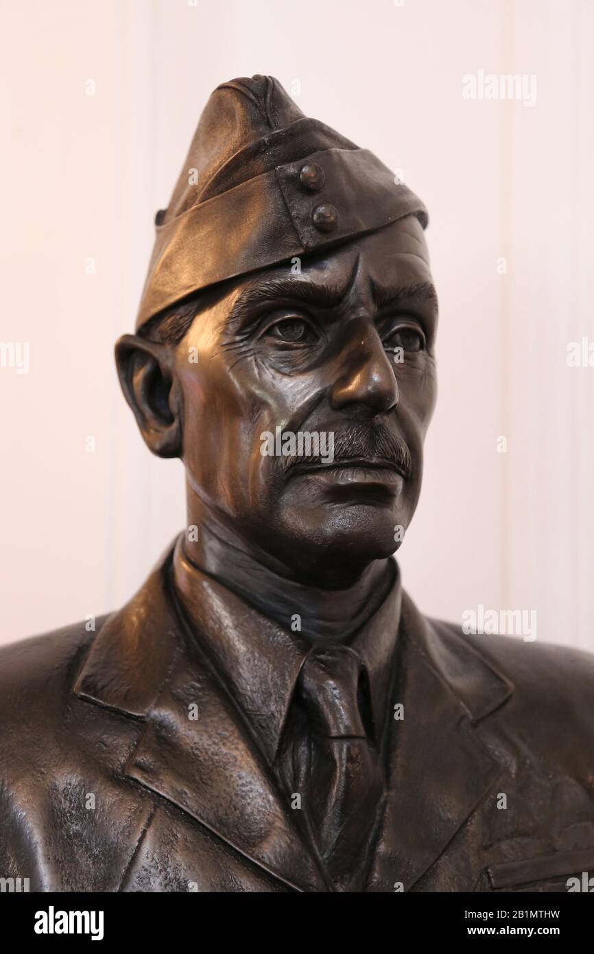 Officier de l'air commandant le raf fighter command Banque de ...